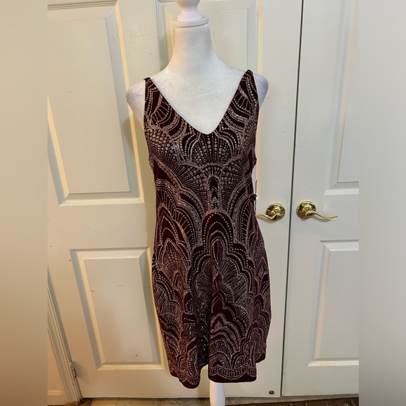 Jump | Dresses | Nwt Jump Apparel Art Deco Slip Dress Xl | Poshmark